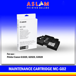 Jual Canon Maintenance Cartridge MC-G02 MCG02 Original, Waste Ink busa pembuangan Canon G1020 ...