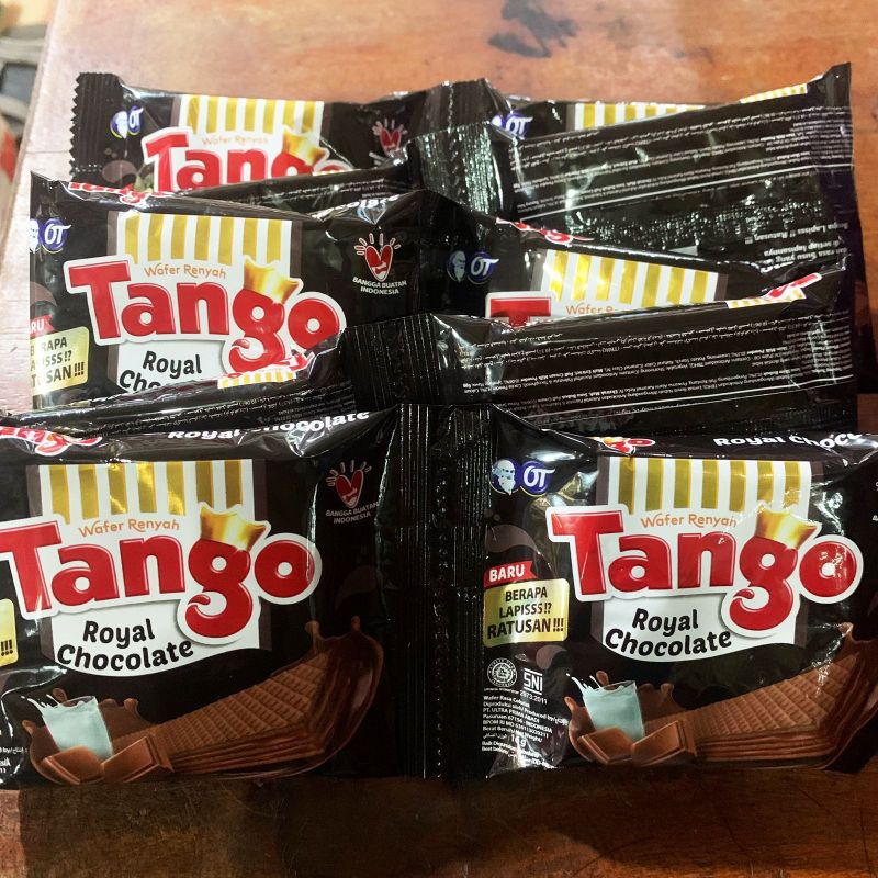 Jual TANGO ROYAL CHOCOLATE / WAFER RASA COKELAT / 1 PACK isi 10pcsx16g ...