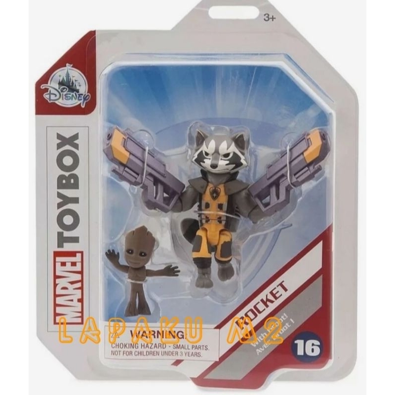 Jual Groot With Rocket Disney Marvel ToyBox Action Figure | Shopee ...