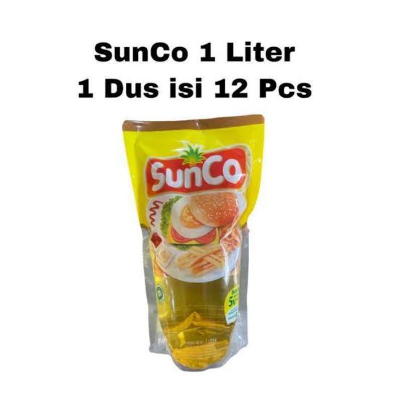 Jual MINYAK GORENG SUNCO 1LT / 1000 ML | Shopee Indonesia