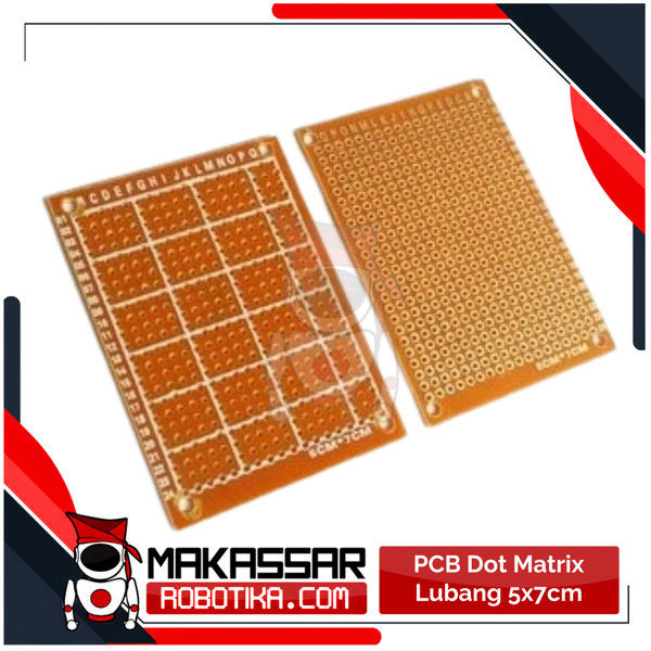 Jual PCB Dot Matrix Lubang 5x7cm | Shopee Indonesia