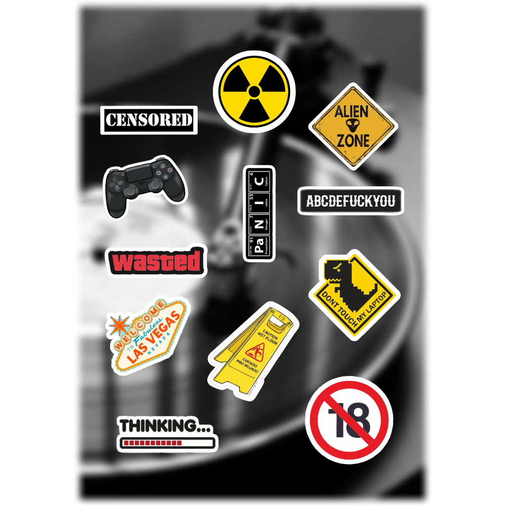 Jual Sticker Pack Aesthetic Mix Waterproof | Stiker Aesthetic | Stiker ...
