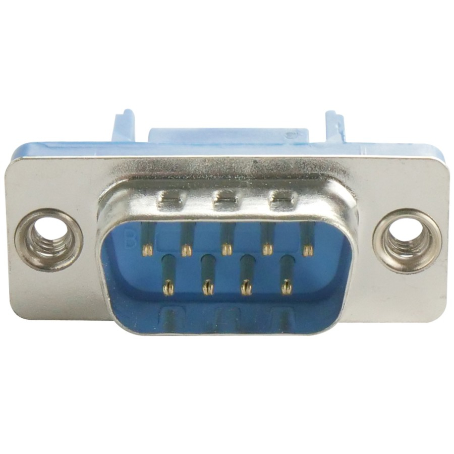 Jual DB9 DB 9 socket Plug connector 9 pin 9p copper RS232 RS 232 ...