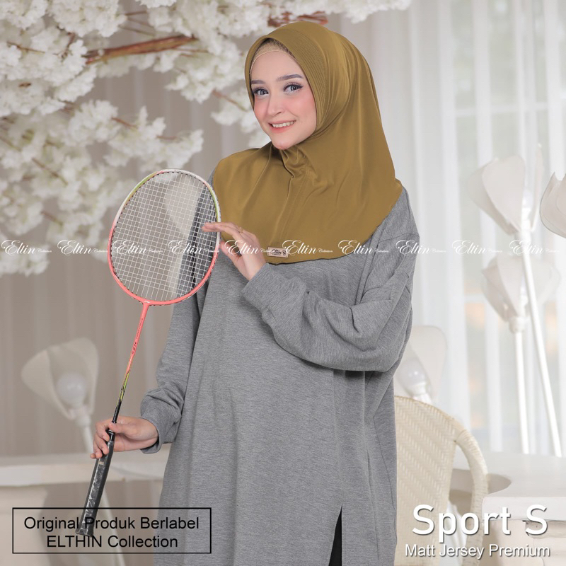 Jual Hijab Sport Ukuran S By Elthin | Shopee Indonesia