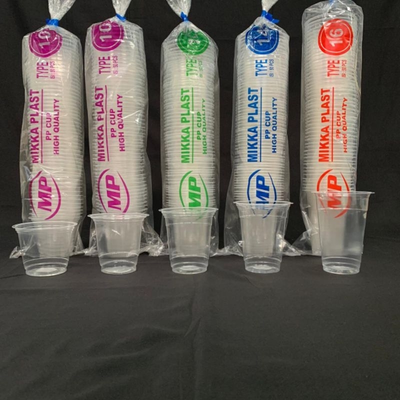 Jual cup MP 10 12 14 16oz isi 50 pcs | Shopee Indonesia