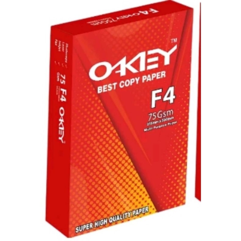 Jual Kertas HVS F4 75gsm Okey | Shopee Indonesia