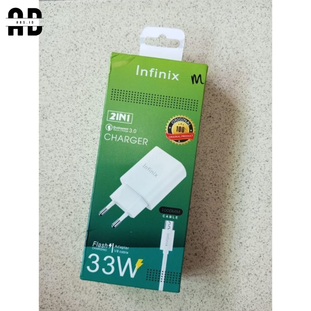 Jual ABS - charger infinix 33 FAST CHARGER INFINIX 33W ORIGINAL 100% ...