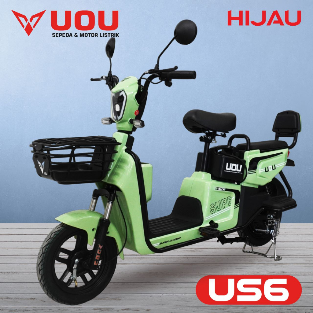 Jual Sepeda Listrik UOU US6 NEW Electric Bike | Shopee Indonesia