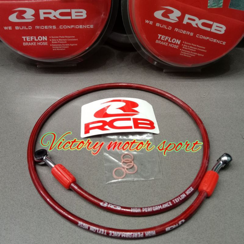 Jual selang rem rcb 60 90 95 110 130 200 cm selang rem teflon rcb | Shopee Indonesia