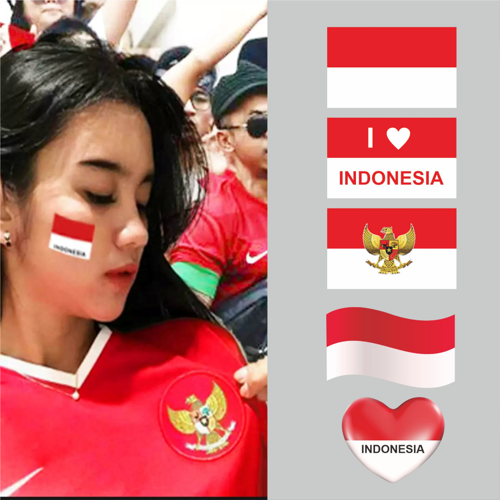 Jual STICKER PIPI / STIKER MOTOR / STICKER BENDERA / GARUDA / LOVE ...