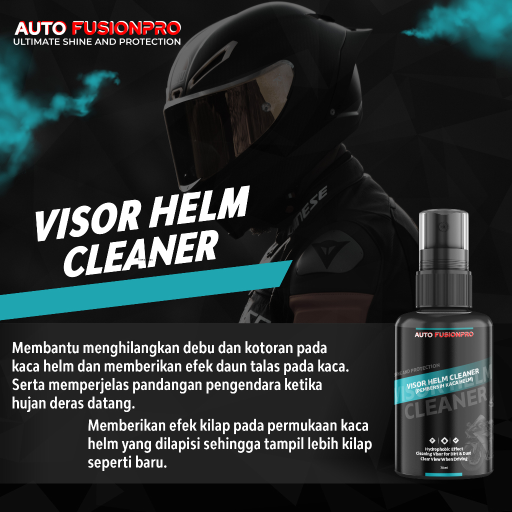 Jual VISOR HELM CLEANER - PEMBERSIH KACA HELM, PENGKILAP KACA HELM ...