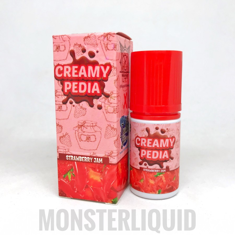 Jual PODS FRIENDLY CREAMY PEDIA STRAWBERRY JAM 15MG 30ML | Shopee Indonesia