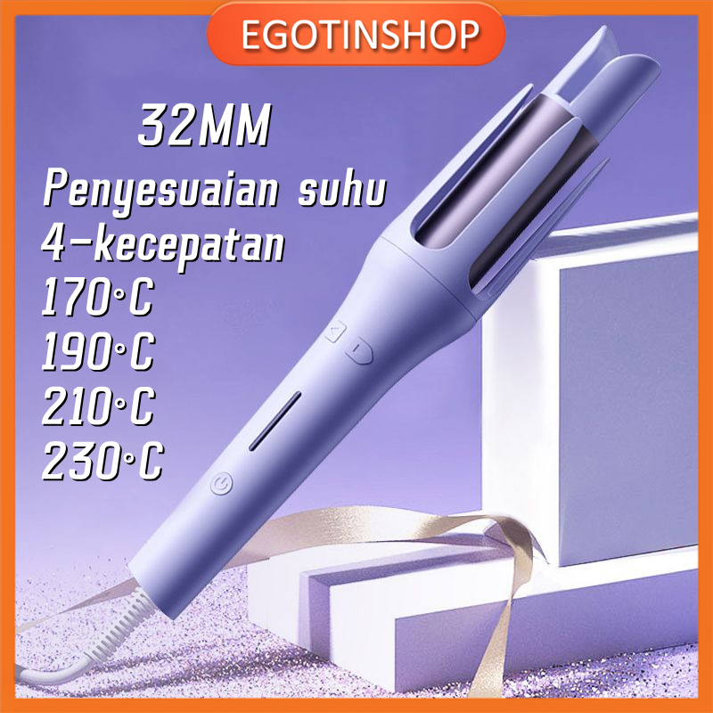 Jual Catokan Rambut 32mm Catokan Curly Otomatis Curly Rambut Curling Iron Ion Negatif Hair ...