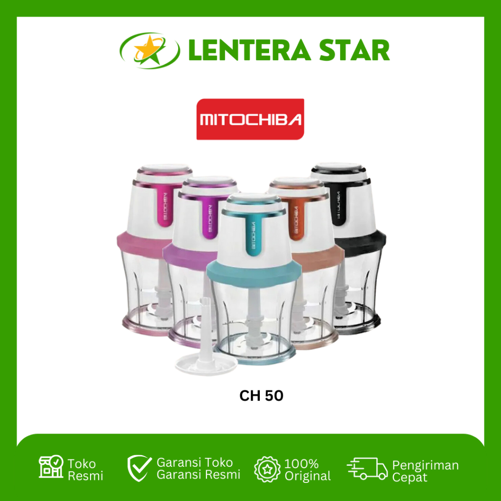 Jual Food Chopper Mito Mitochiba CH-50 CH 50 0,5 Liter 500 ml | Shopee Indonesia