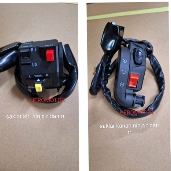 Jual saklar ninja r dan ninja rr / holder ninja r dan ninja rr / handle ...