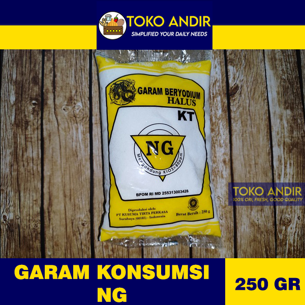 Jual Garam Halus NG 250gr | Shopee Indonesia