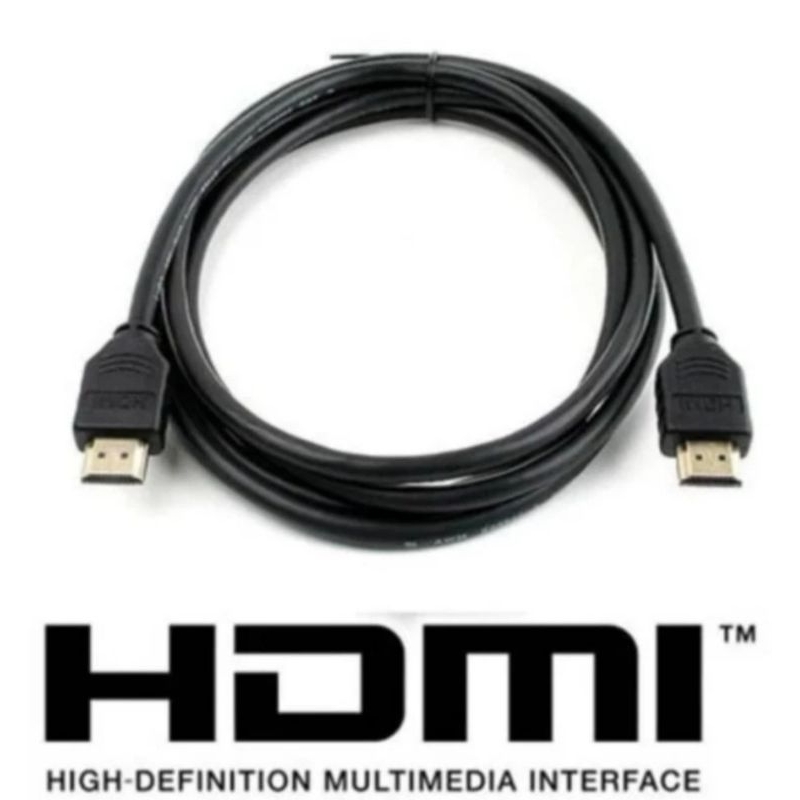 Jual Kabel HDMI , HDMI ke HDMI panjang 1 meter Bisa utk colokan STB ke ...