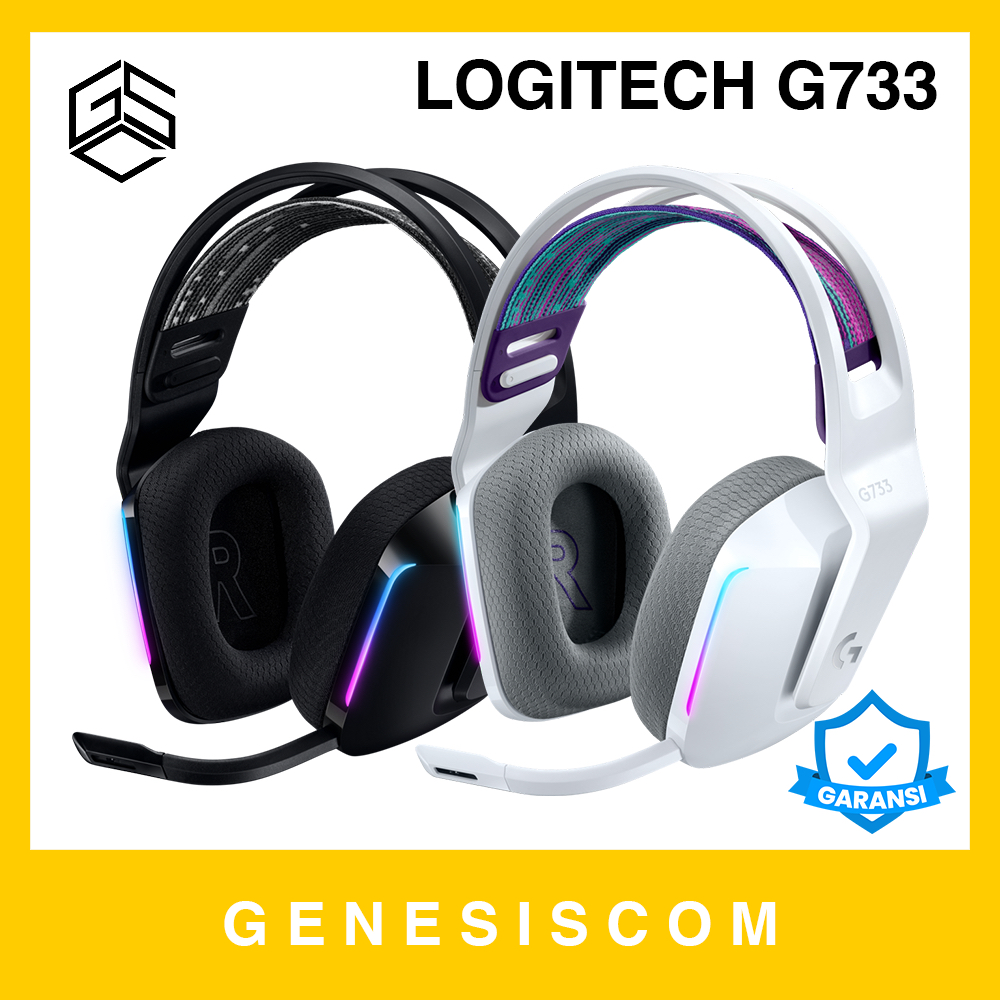 Jual Headphone Gaming LOGITECH G733 Wireless Bluetooth Headset Ultra ...