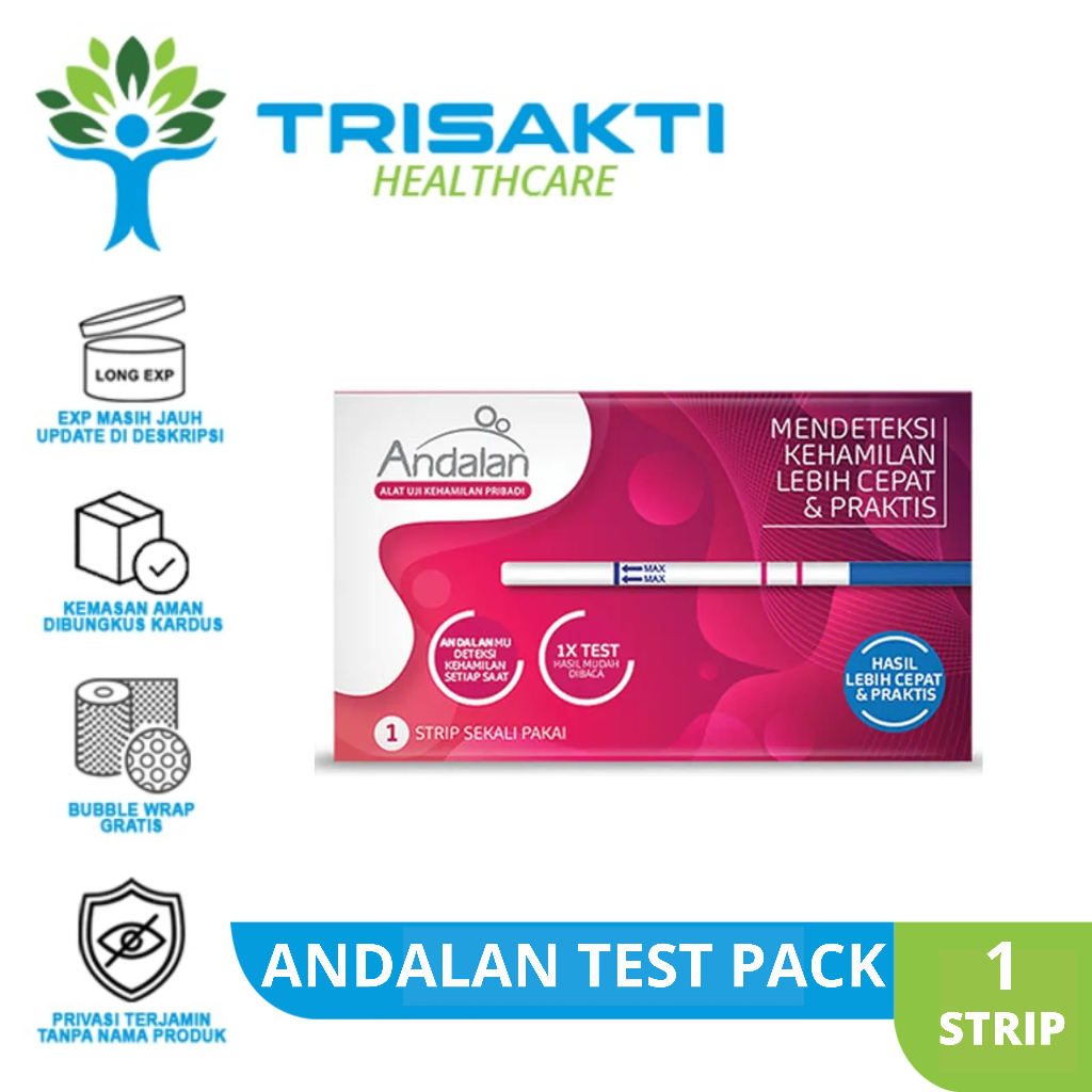 Jual Test Pack Andalan Uji Kehamilan - Andalan Pregnancy Test | Shopee ...