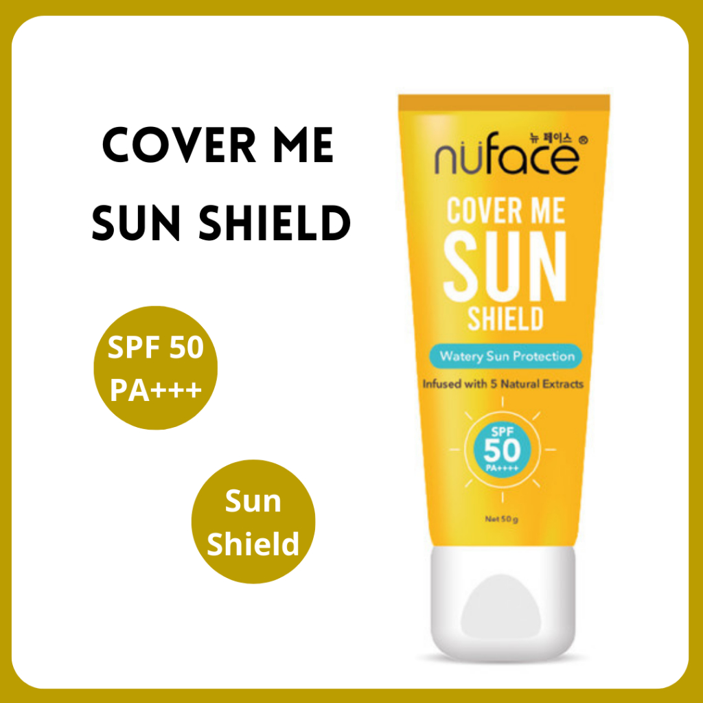 Jual Nuface Cover Me Sun Shield SPF 50 PA++++ / Sunscreen Wajah ...