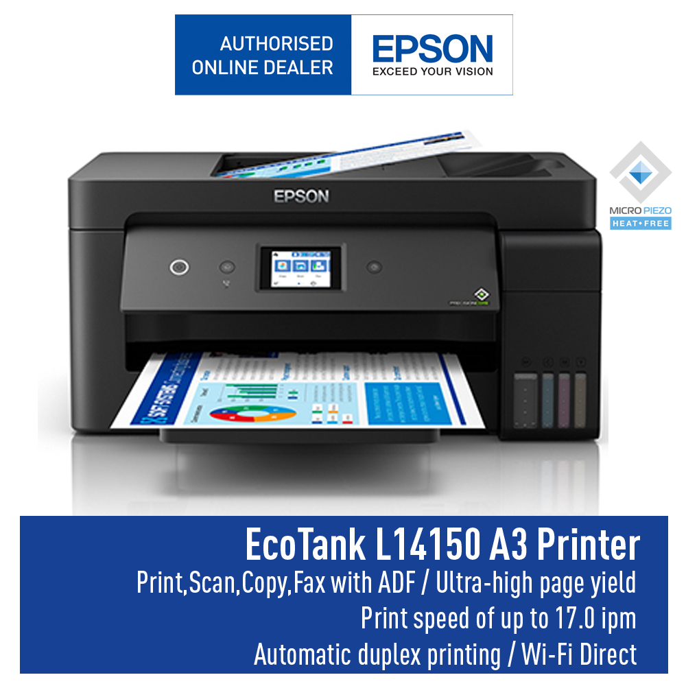 Jual Printer Epson L14150 - Bisa Print A3+ Scan Copy F4 Legal | Shopee ...