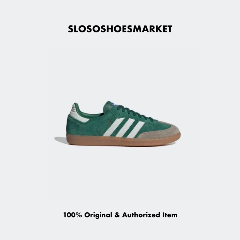Jual Adidas Samba OG Collegiate Green Gum - 100% Original / RESMI | Shopee Indonesia