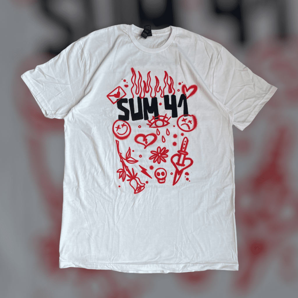 Jual Kaos band official SUM 41 - Sketches European Tour 2022 original t ... Jual Kaos band official SUM 41 - Sketches European Tour 2022 original t ...