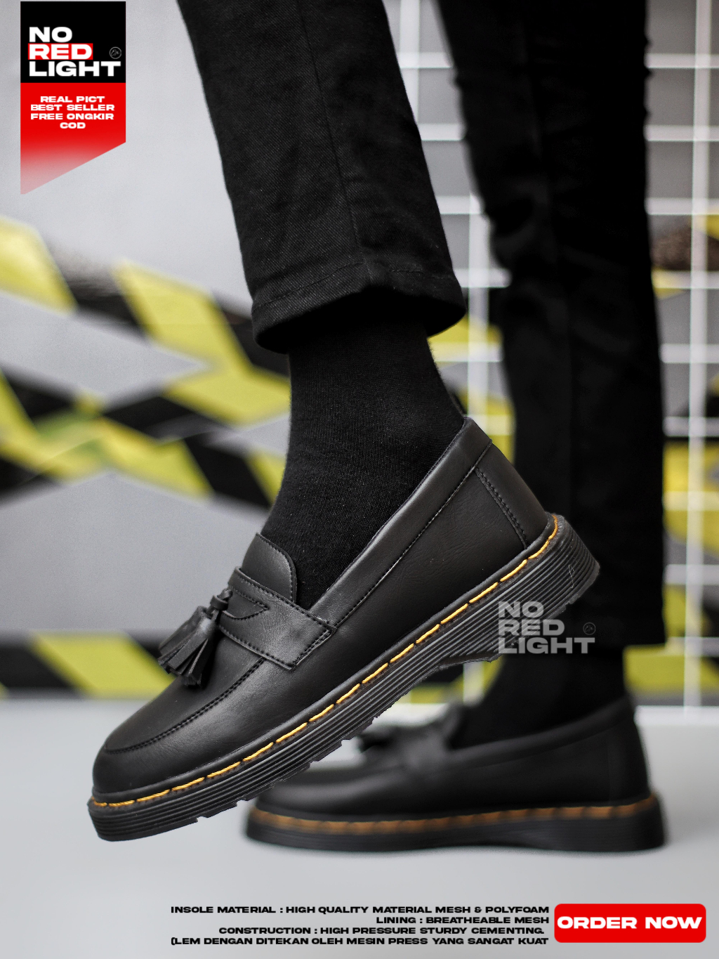Jual Sepatu Pantofel Formal Docmart Hitam Pria Kerja | Shopee Indonesia