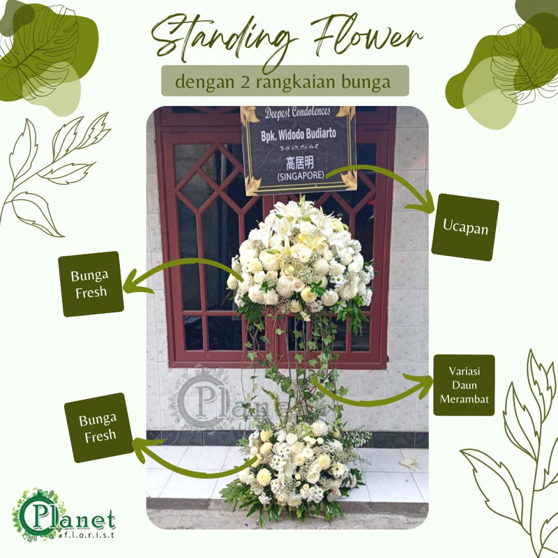 Jual Standing Flower / Bunga Stand Surabaya Murah | Shopee Indonesia