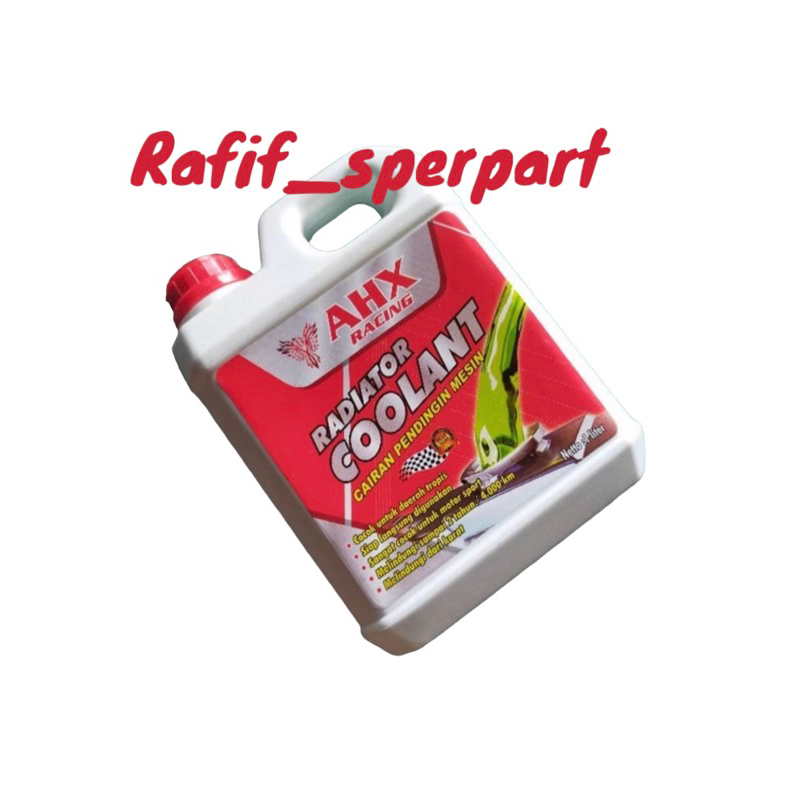 Jual CAIRAN PENDINGIN COOLANT AHX RACING AIR RADIATOR 1LITER | Shopee ...