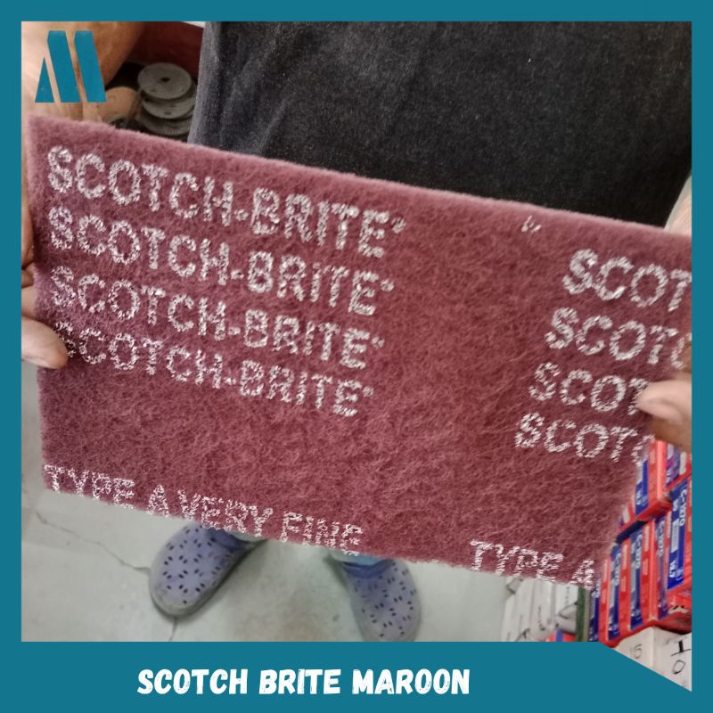 Jual Scotch Brite Amplas Merah Maroon | Shopee Indonesia