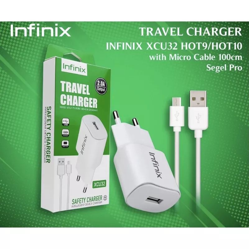 Jual Charger Infinix Hot 9 Play/Hot smart 5/Hot 10/Smart 4 fast Cas 1 ...
