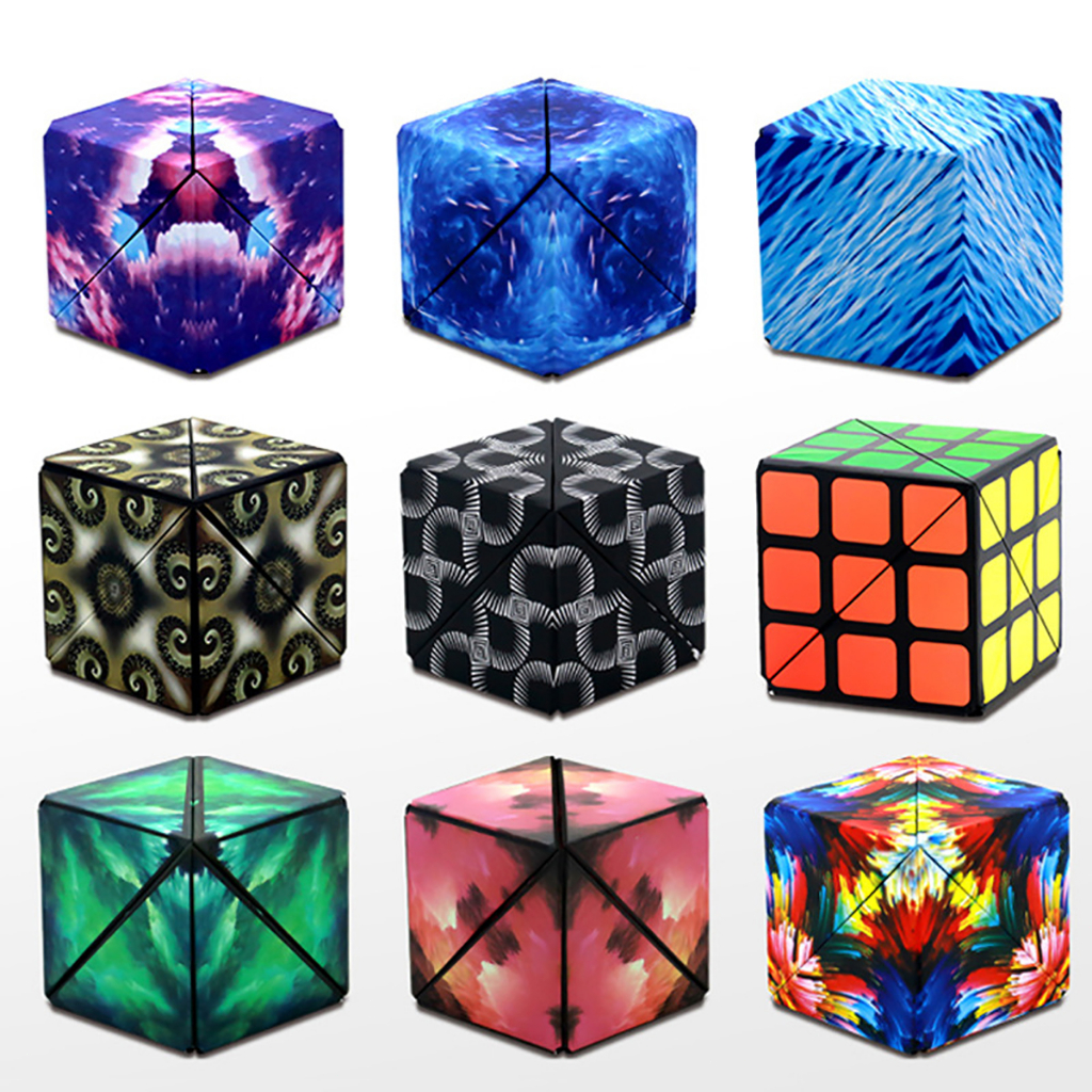 Jual rubik 3x3 magnetic Rubik Cube Bundle 3x3 4x4 5x5 Pyramid Stickers ...