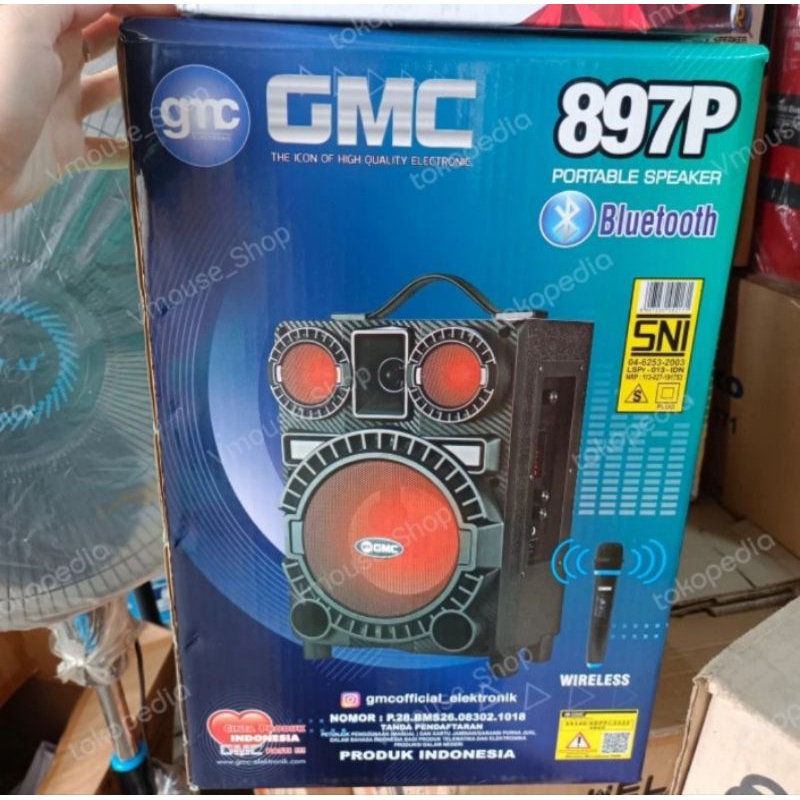 Jual SPEAKER GMC 897P - GMC 897P SPEAKER BLUETOOTH - SPEAKER BLUETOOTH ...