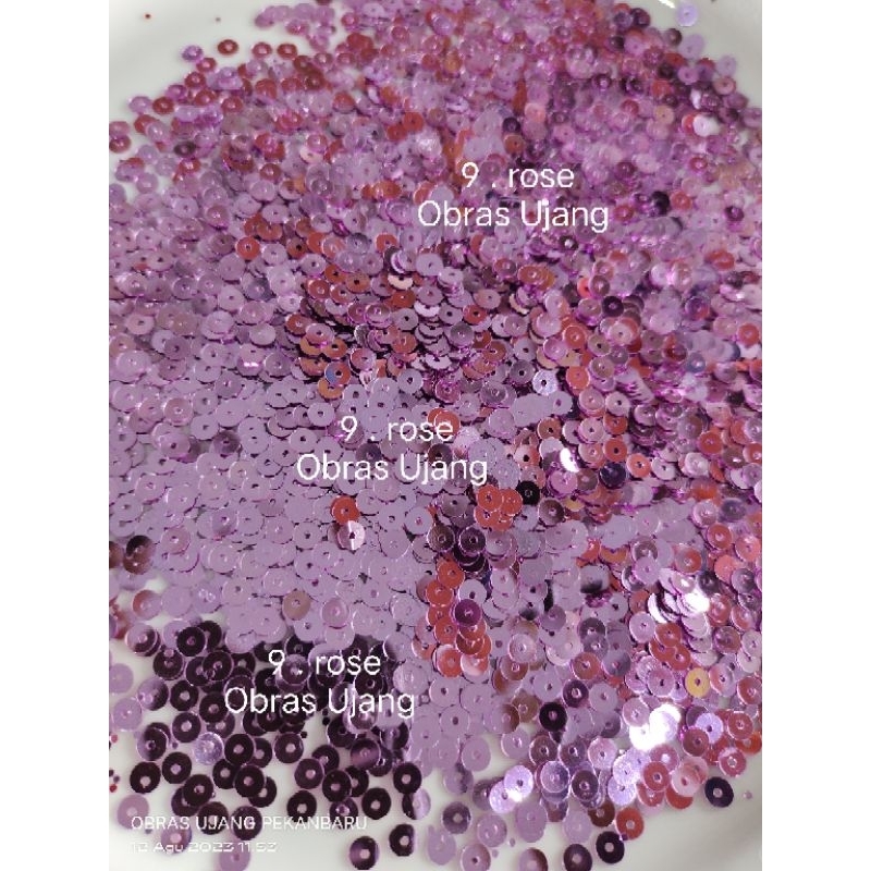 Jual payet piring flat 4mm PREMIUM (4GRAM) | Shopee Indonesia