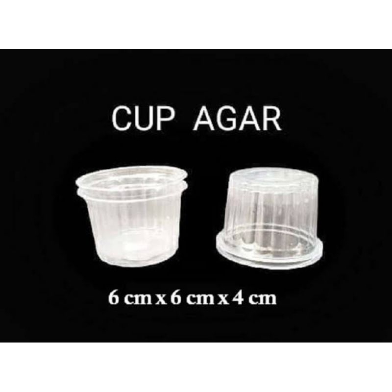 Jual CUP AGAR-AGAR GERIGI 120ML | Shopee Indonesia