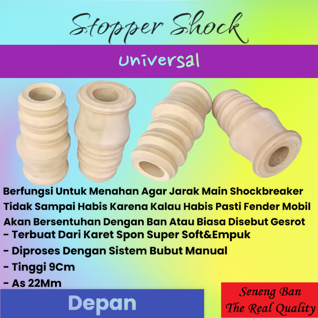 Jual Stopper Shock Shockbreaker Depan Belakang As 22Mm Tinggi Harga ...