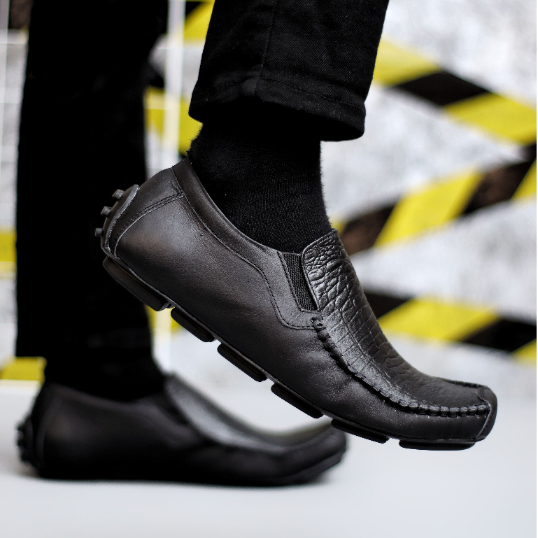 Jual PROMOO DISKON Sepatu Semi Formal Pria Pantofel Kulit Asli Sepatu ...