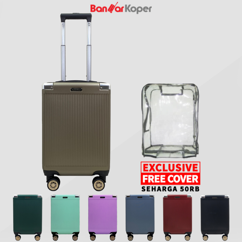 Jual Tas Koper Polo Sonic ZL025B Koper 24 Inch Hardcase Ringan | Shopee ...