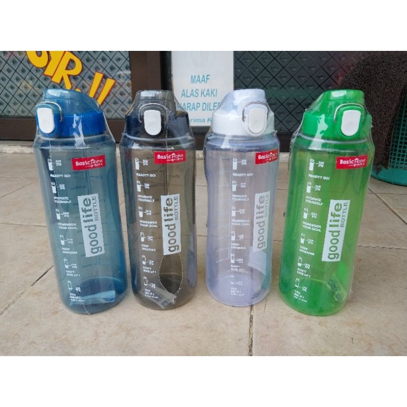 Jual Tumbler/Wadah Air mnum/Botol Air minum pencet 1 Liter/Botol Air ...