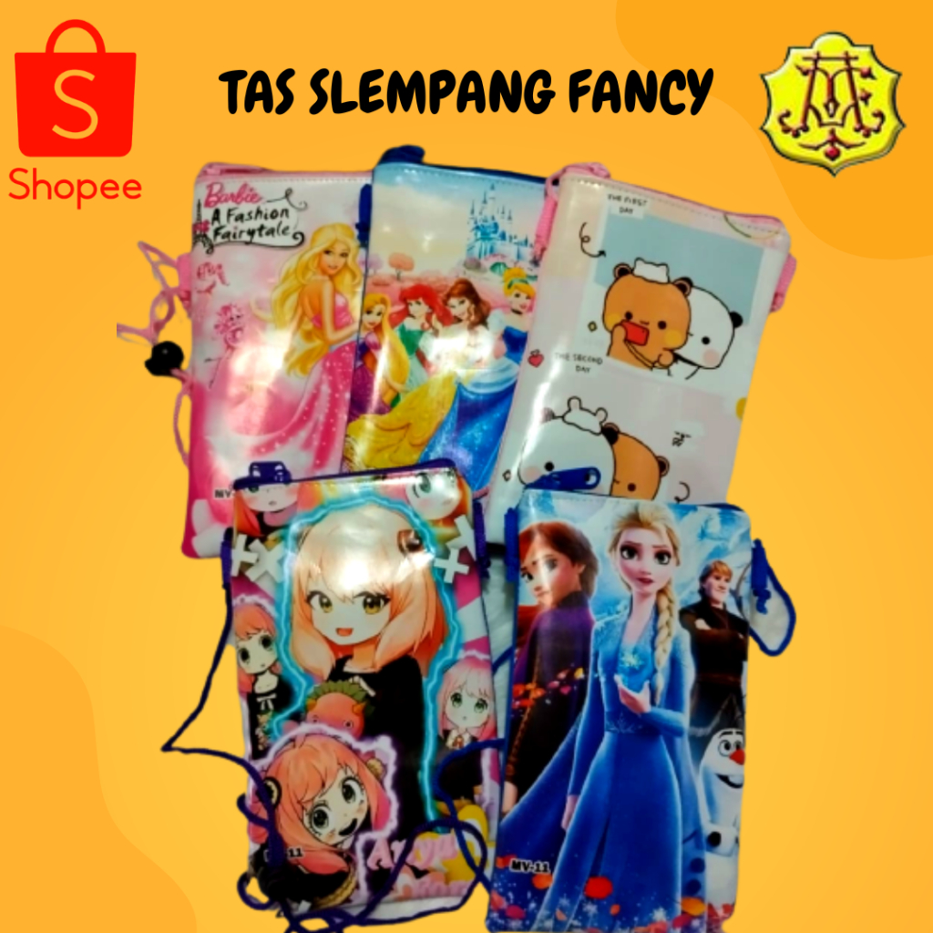 Jual MAP ZIPPER / TAS SELEMPANG ANAK FANCY | Shopee Indonesia