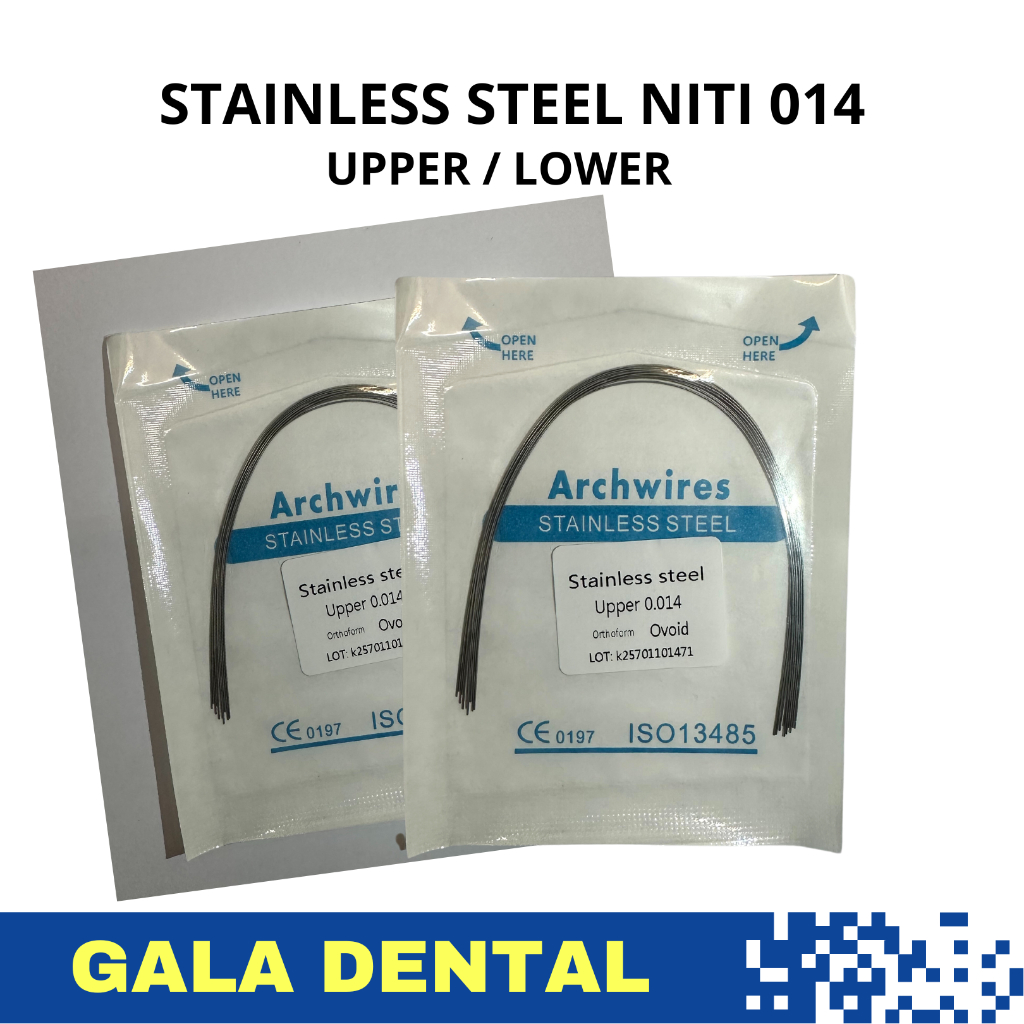 Jual Kawat Niti Behel Gigi Stainles Steel SS Wire Dental 014 | Shopee ...