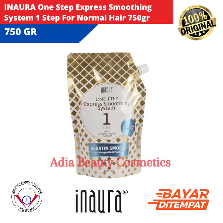 Jual INAURA One Step Express Smoothing System 1 Step For Normal Hair ...