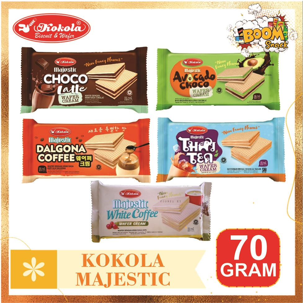 Jual Kokola Majestic Wafer Cream 70 Gram | Shopee Indonesia