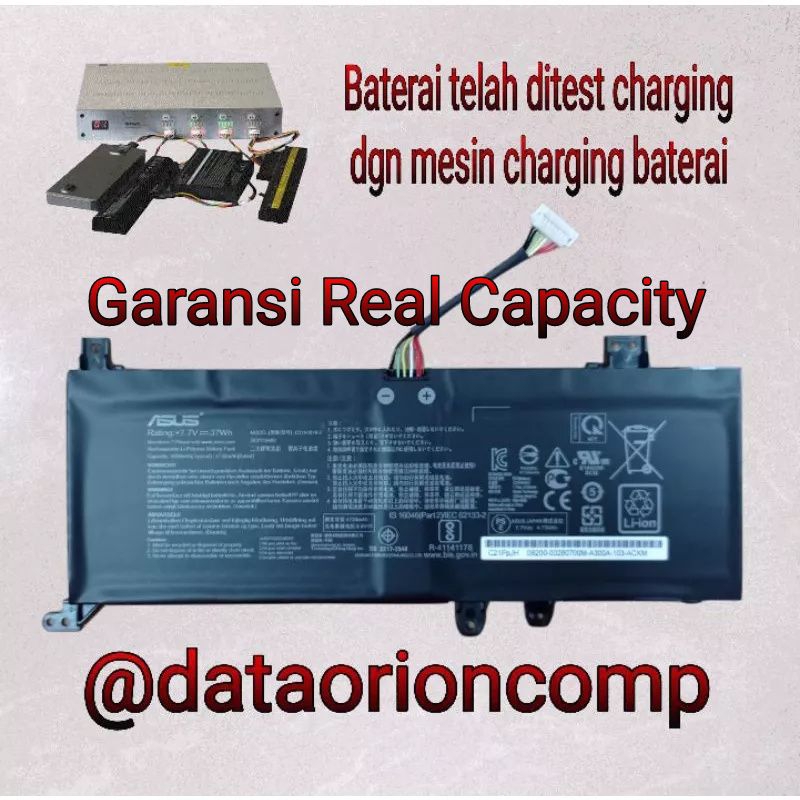 Jual Baterai Battery High Capacity Asus VivoBook dua kaki A412 A412D A412F A409 X409 X415 X415JA ...