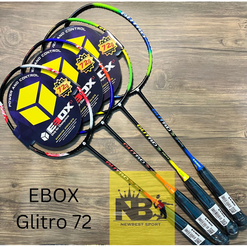 Jual RAKET BADMINTON EBOX GLITRO 72 ORIGINAL | Shopee Indonesia