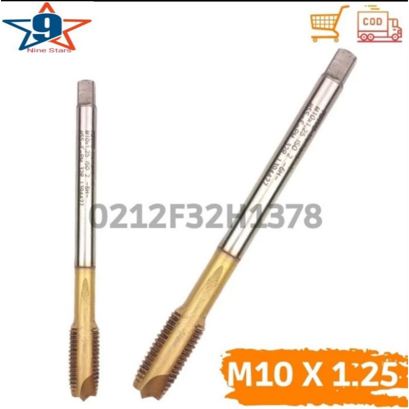 Jual Hand tap M10x1.25 Tap baut kunci 14 Fette bukan OSG Yamawa | Shopee Indonesia