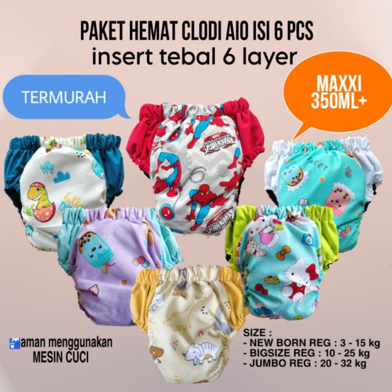 Jual CODI AIO PAKET HEMAT ISI 6 CLODI PANT POPOK BAYI POPOK KAIN ... Jual CODI AIO PAKET HEMAT ISI 6 CLODI PANT POPOK BAYI POPOK KAIN ...