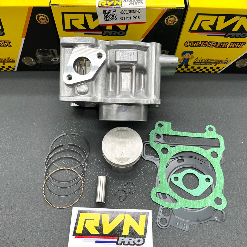 Jual Block Seher Boring Blok Seher Komplit Xeon Karbu ORIGINAL RVN 44D Plus Ring Piston Kit ...