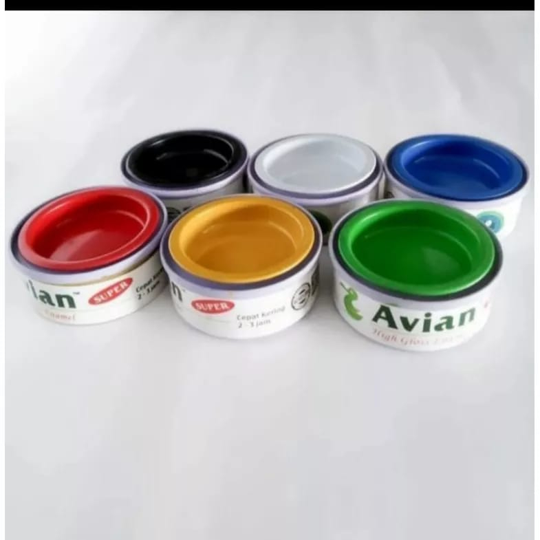 Jual AVIAN Cat Kayu Besi minil 25cc/25ml WARNA LENGKAP | Shopee Indonesia